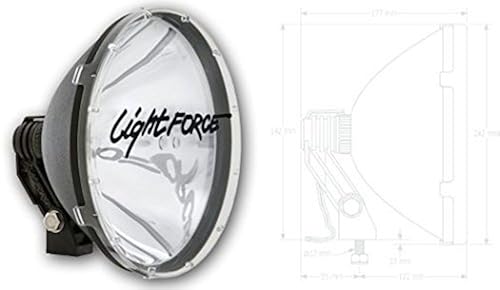 Lightforce RMDL240T 12V 100W 240 RMDL High Mount Driving Light - Twin ...