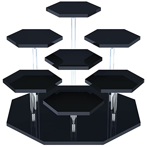 Acrylic Display Stand for Funko POP Figures, 7-Tier Perfume Organizers ...