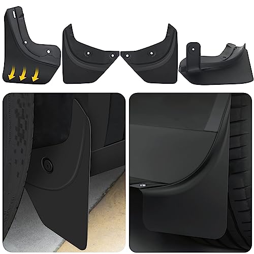 Tesla Model Y Mud Flaps for Model Y 2024 2023 2022 2021, Upgraded ...