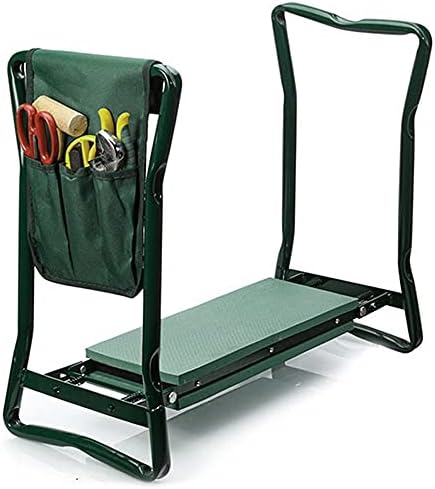 YNITJH Foldable Kneeler Chair Kneelar, Garden Bench Stool Seat Pad ...