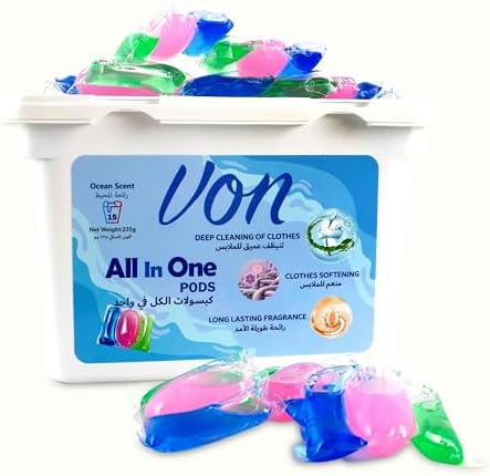 VON All in One Laundry Capsule price in UAE | Amazon UAE | kanbkam