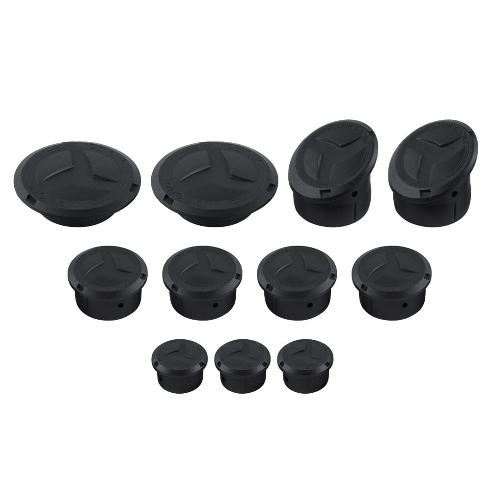 Mua NICECNC 11 Piece Motorcycle Frame Hole Cover Caps Plug Kit ...