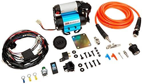 ARB Inflation Kit Air Compressor and Orange Air Hose Pump Up Kit with ...