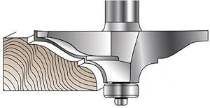 MLCS Classical Ogee Table Edge Router Bit 1/2" Shank - Table Edge And ...