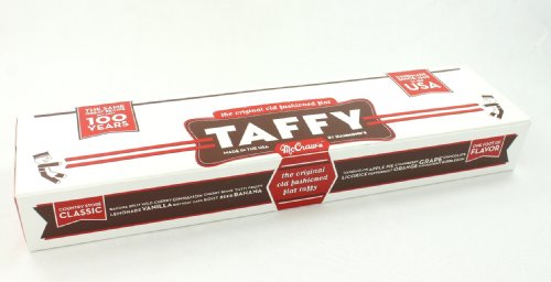 McGraws Giant Flat Taffy Candy, 24 Pack, Asst Flavors Food, Beverages ...
