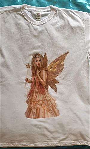 Lovely Party Fairy T-shirt for Women and girls (Age 12-13, Traditional ...