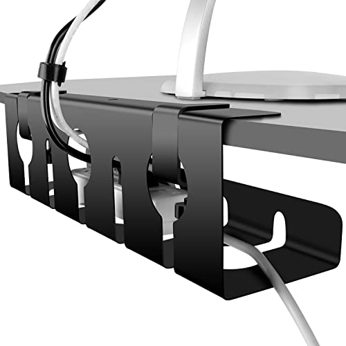 Under Desk Cable Management Tray - No Damage to Desk, Perfect Standing ...