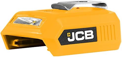 JCB Tools - JCB 20V Power Tool Battery USB Adaptor - Dual USB Charging ...