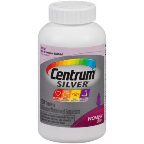 Centrum Silver Women Multivitamin - 250 Tablets