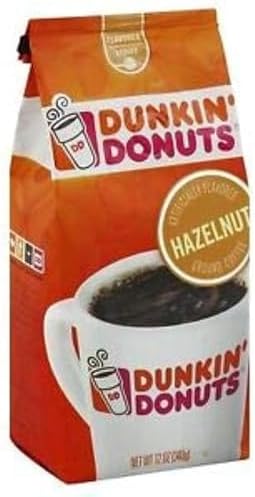 Dunkin' Donuts Hazelnut Flavour Ground Coffee Packet, 340g price in ...