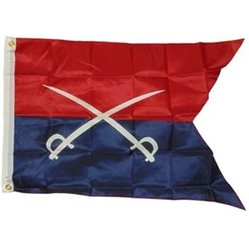 Amazon.com : General G.a. Custer Cavalry Guidon Flag Flag 3 X 5 3x5 ...