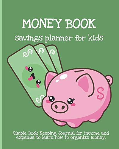 MONEY BOOK. Savings planner for kids. Simple Book Keeping Journal for ...