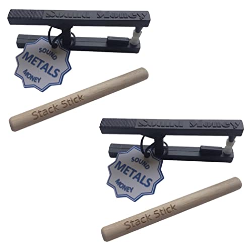 The Pocket Pinger Stack Stick Coin Ping Test Black 1 Pack