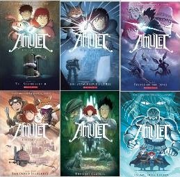 [AMULET] Amulet Series 6 Book set: AMULET- The Stonekeeper; The ...