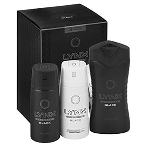 Lynx Trio Men's Gift Set, Black: Amazon.co.uk: Beauty