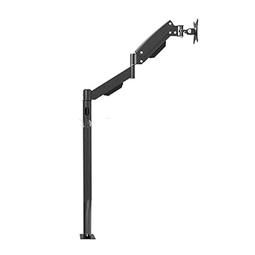 Premium Gas Spring Single Monitor Floor Stand - Adjustable Height ...