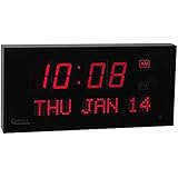 Amazon.com: Active Living Oversized Digital LED Dynamic Wall Clock ...