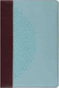 ESV Study Bible, Personal Size (TruTone, Chocolate/Blue, Ivy Design ...