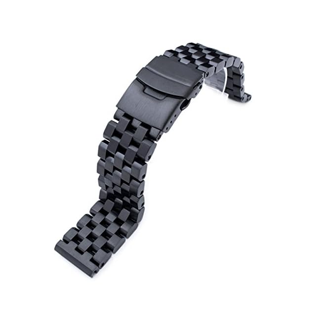 22mm Super Engineer Type II Solid Stainless Steel Watch Band | PVD Coatings