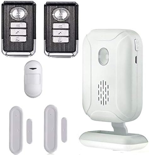 ECTECH Home Burglar Alarm System with Siren unit – 2 Window and Door ...