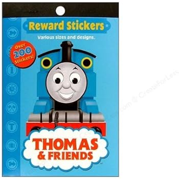 Amazon.com: Thomas the Train Reward Stickers - 200 Stickers!: Toys & Games