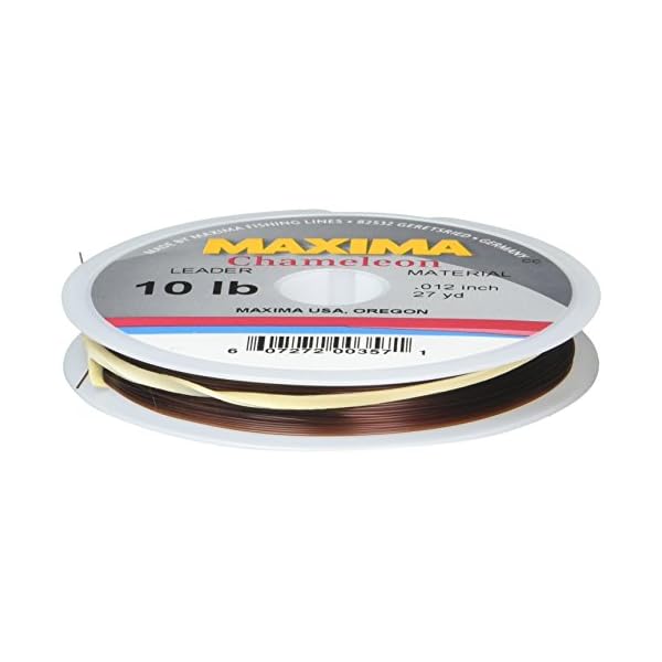 Maxima Fishing Line Leader Tying Kits, Chameleon, 3-40-Pound - MasterBasser