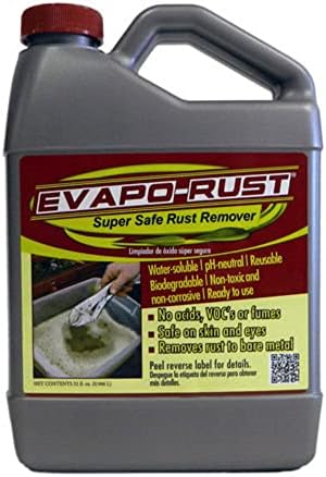 Evapo-Rust, The Original Super Safe Rust Remover, Water-based, Non ...