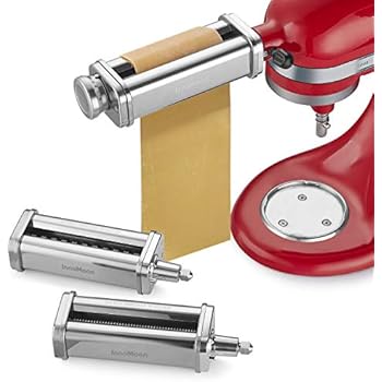 Amazon.com: KitchenAid KPCA Pasta Cutter Companion Set Attachment ...