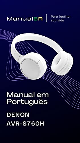 Manual em Português do Receiver DENON AVR-S760H: Completo e ilustrado - eBook, Resumo, Ler ...