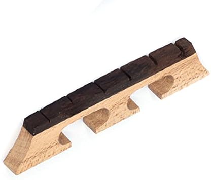 Maple & Ebony Banjo Bridge Three Legged Bridge for 6 String Banjo ...