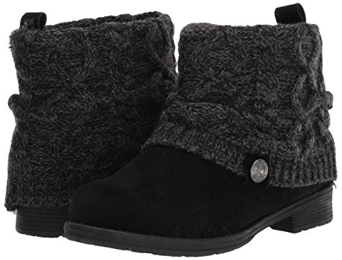 Women's MUK Luks Patrice Ankle Boot Black Marl Style 16895 Size 9 for ...