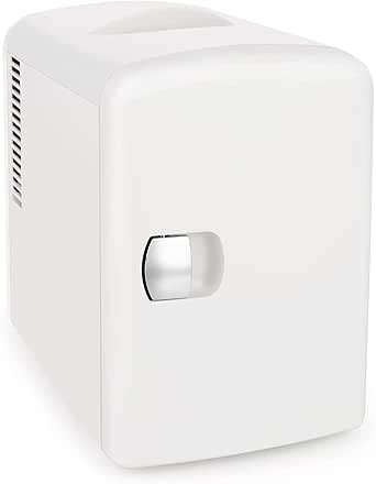 Amazon.com: Living Enrichment Mini Fridge Chilling and Warming, Portable Compact Refrigerator AC ...