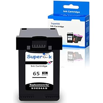 Amazon.com: SuperInk Remanufactured 65 65XL Black Ink Cartridge ...