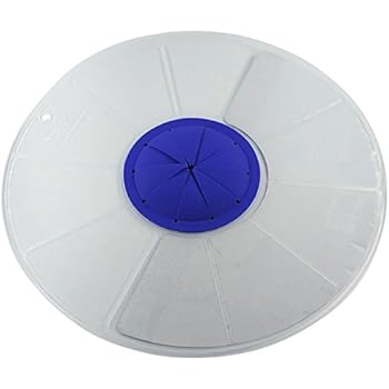 Amazon.com: 12" Mixing Bowl Splatter Guard BPA FREE Fits Most Hand and ...