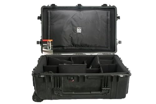 Pelican PC-1650DK Recessed Wheeled Watertight Case with Portabrace Long ...