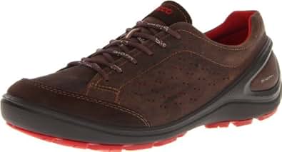 Amazon.com | ECCO BIOM Grip Urbaneering Sneaker, Dark Clay/Cocoa Brown ...