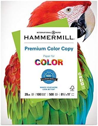 Hammermill Printer Paper, Premium Color 28 lb Copy Paper, 8.5 x 11 - 1 ...