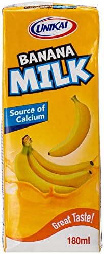 Unikai Banana Milk 180 ml, Long Life (Uht) price in UAE | Amazon UAE ...