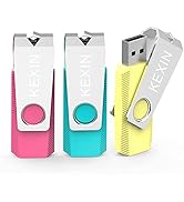 Amazon.com: KEXIN 16GB USB Flash Drive Bulk 100 Pack 16 GB Flash Drive Thumb Drive 16G USB Stick ...