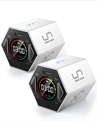 Ticktime Pomodoro Timer Productivity Timer Cube Hexagon Magnetic Flip