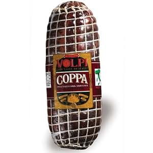 Amazon.com : Volpi Dry Cured Coppa - approx. 2 lb : Meat And Game ...