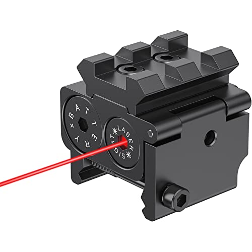 EZshoot Laser Sight for Pistol with Rail Mount, Low Profile Compact ...