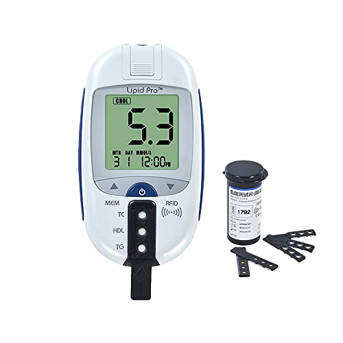 Multifunction Lipid Monitor Meter kit Test HDL Triglycerides ...