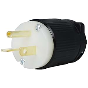 5-20P Plug - NEMA Straight Blade 20 Amp, 125V Power Cord Plug, Plugs ...