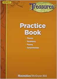 Treasures, Grade 3: Practice Book: Macmillan/Mcgraw-hill: 9780022080143 ...