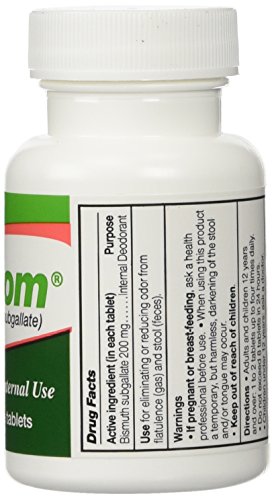 DEVROM® Tablets (Internal Deoderant)200MG 100chewable tablets ...