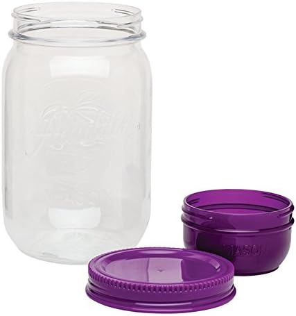 Aladdin Classic Mason Salad Jar, Berry, 1 Litre – BigaMart