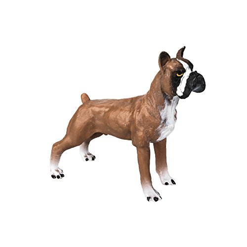 TOYMANY 9PCS Dog Figurines, High Emulational Detailed Dog Figures Set ...