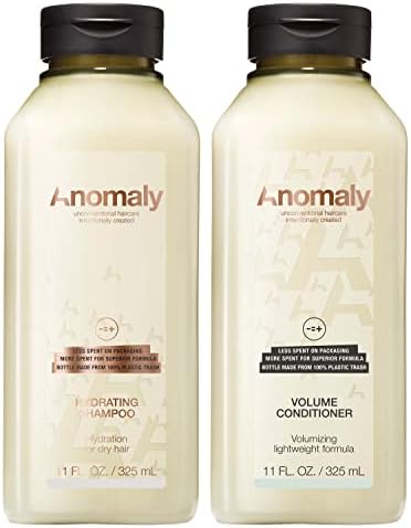Anomaly Hair Coconut Oil Volumizing Shampoo&Conditioner Set for Dry ...