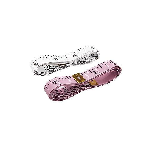 2 Pack Sewing Tape Measure Soft Tape Measure Double Scale Flexible ...